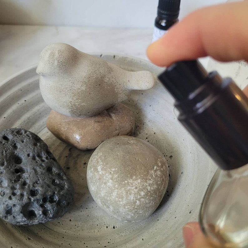 Concrete Diffuser for Essential Oil Home Decor Concrete Bird - Etsy
