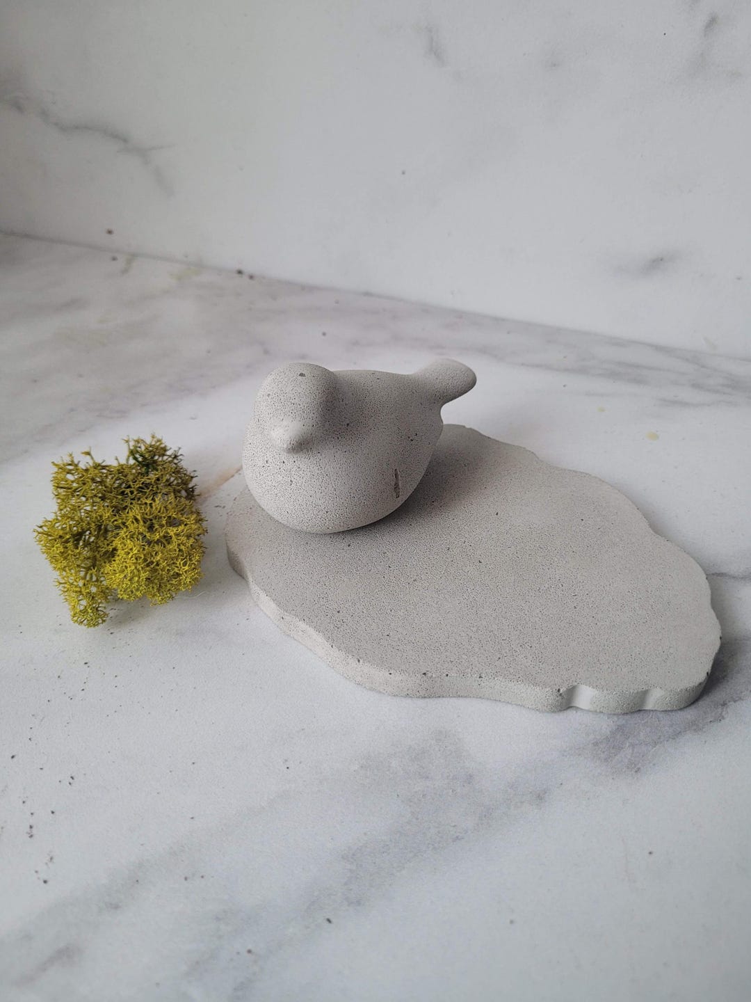 Concrete Diffuser for Essential Oil Home Decor Concrete Bird Ornament ...