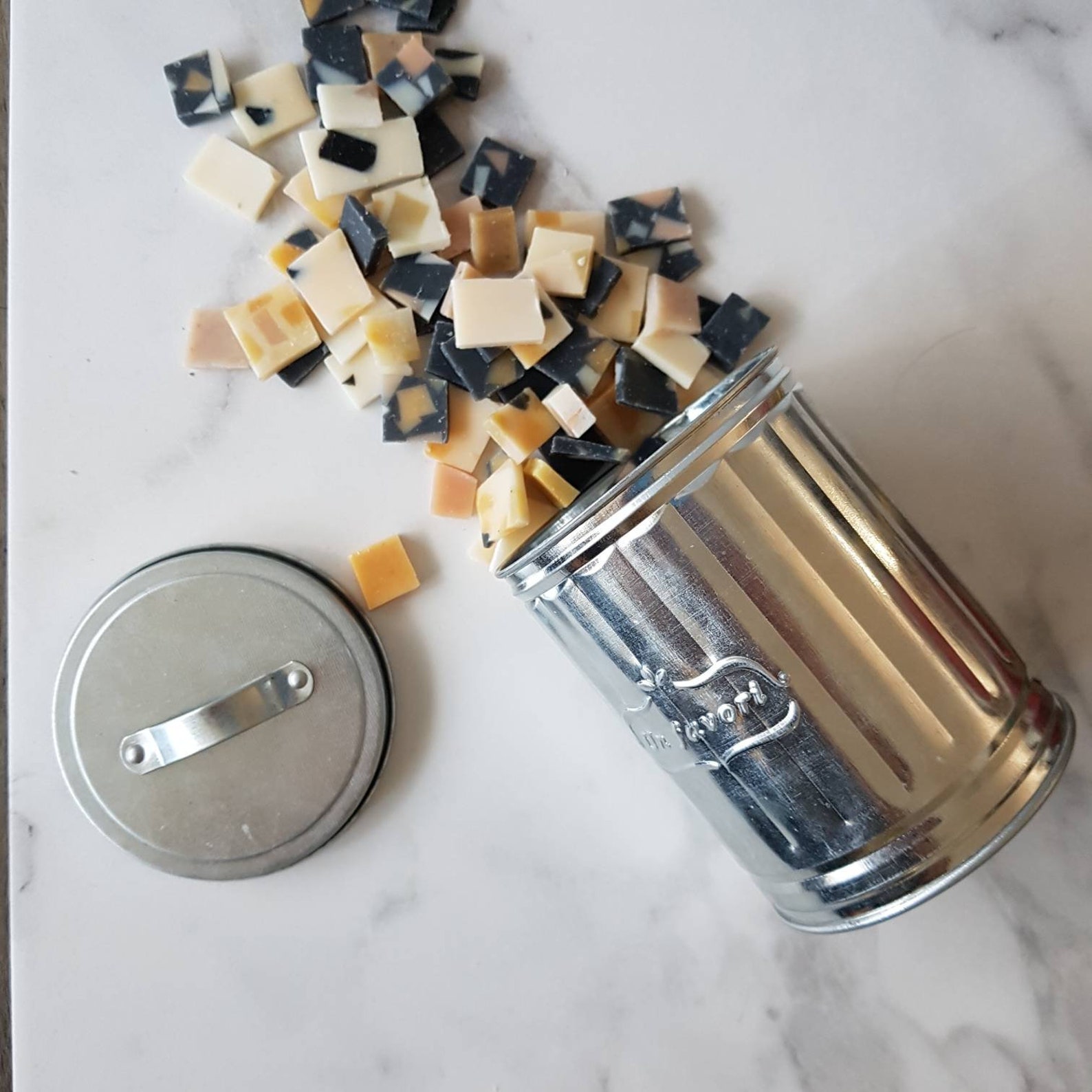 Soap Chips Wash Your Hands Soap Bits in Container - Etsy