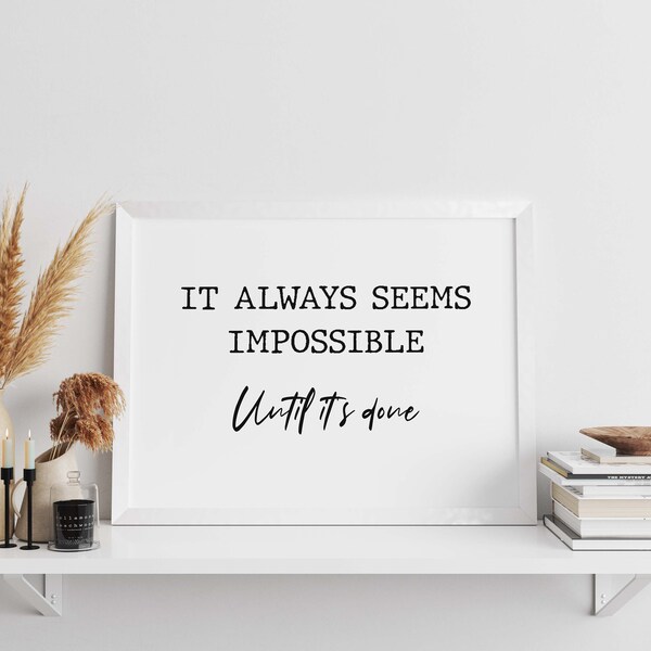 Until Its Done - Etsy