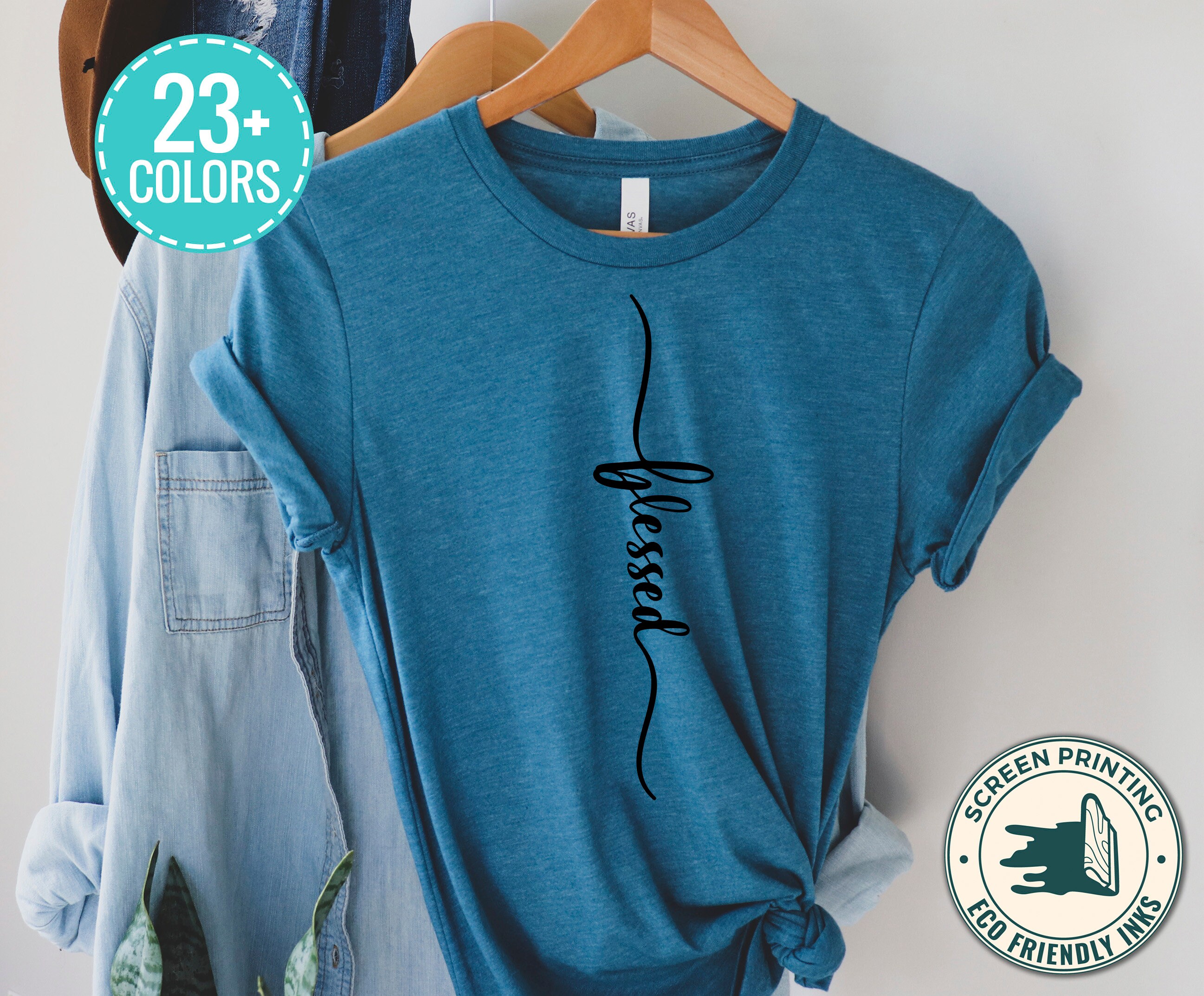 Blessed T Shirt Blessed Tees. Thanksgiving Shirt Fall Shirt - Etsy