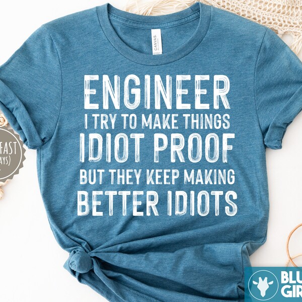 Funny Engineer Shirt - Etsy