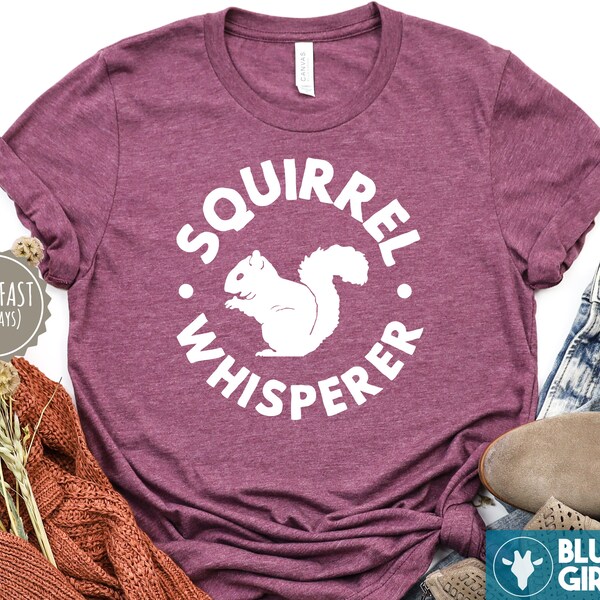 Squirrel T Shirt - Etsy