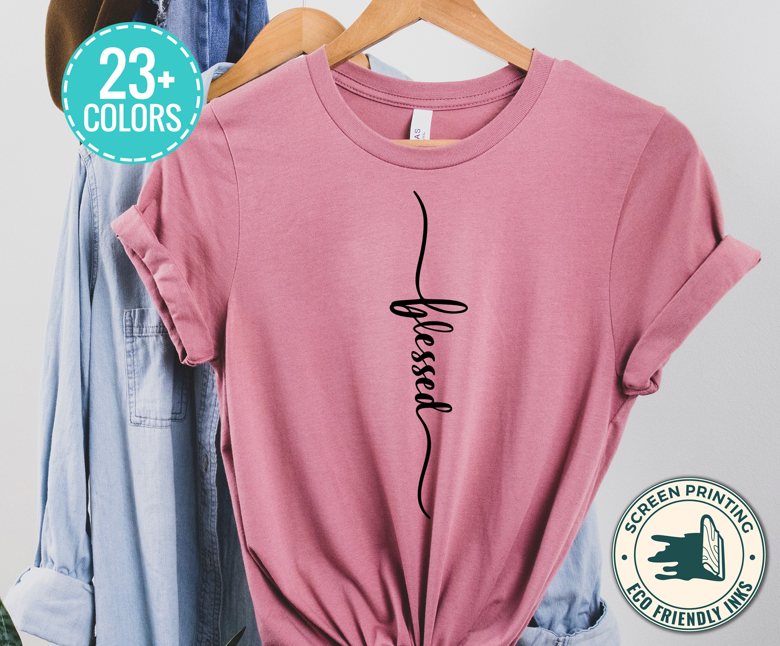 Blessed T Shirt Blessed Tees. Thanksgiving Shirt Fall Shirt - Etsy