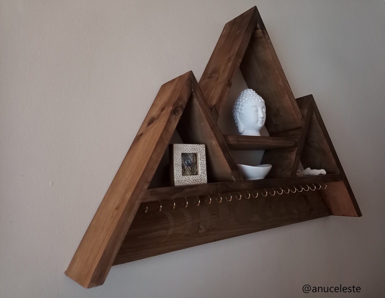 Crystal Jewellery Shelf, Jewellery Shelf, Crystal Shelf, Crystal Altar ...