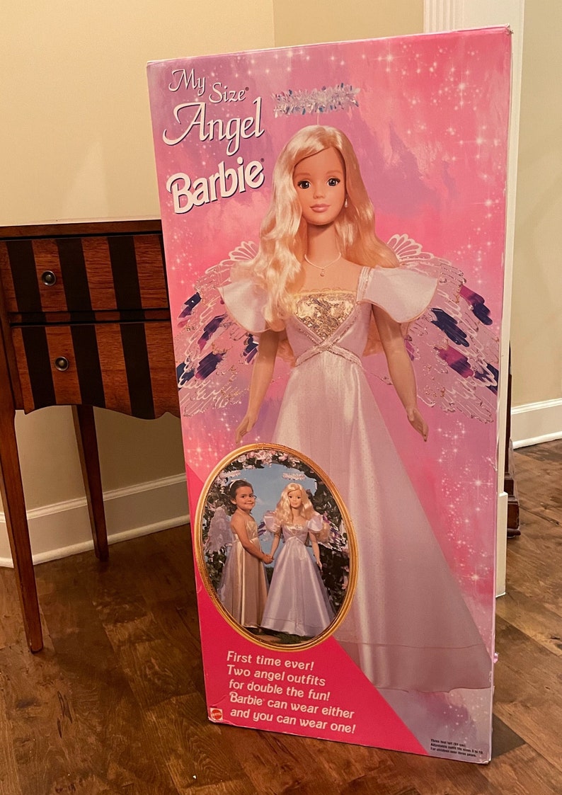 My Size Angel Barbie | 1998 Barbie | Vintage Barbie - Etsy