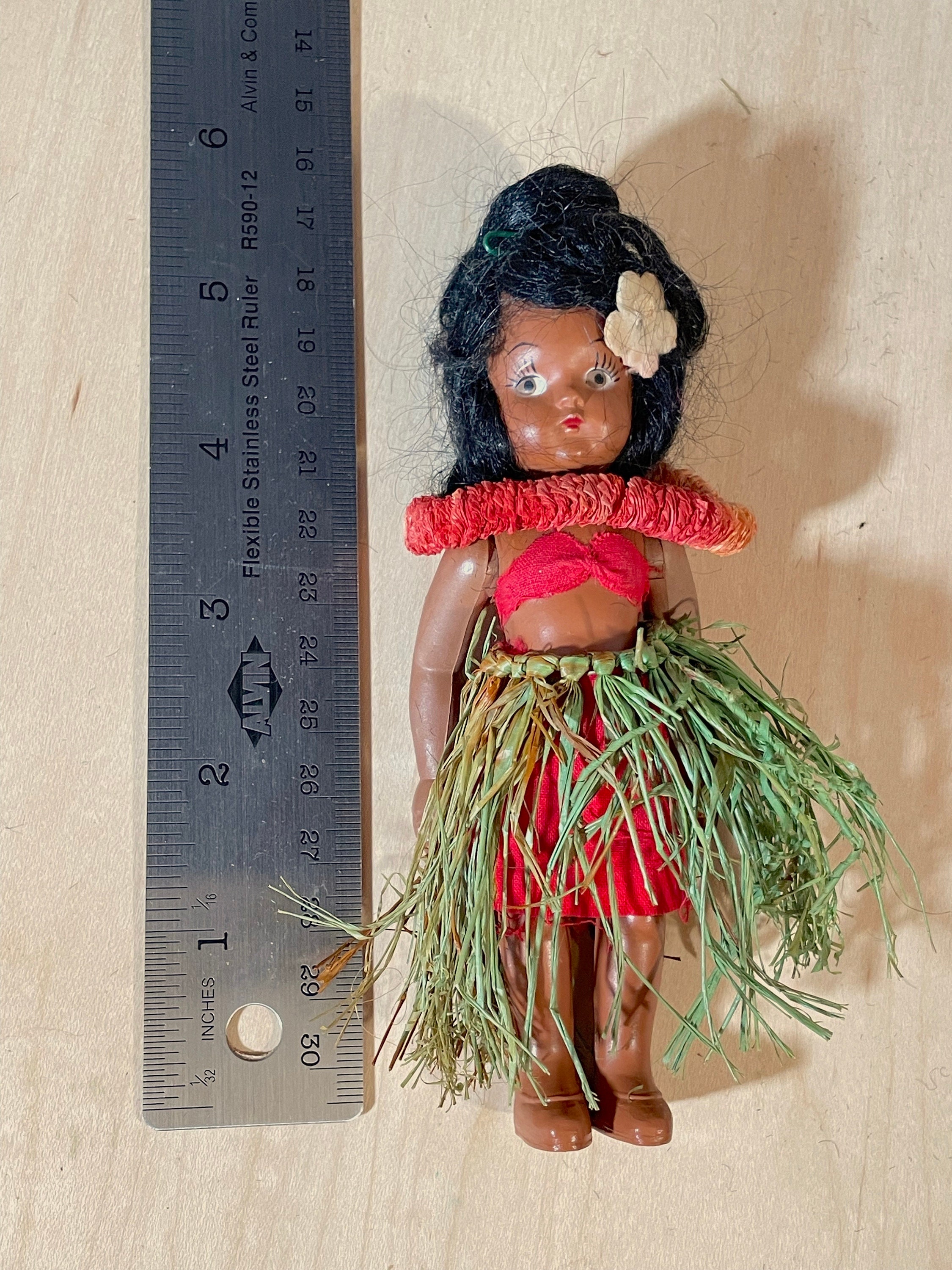 Vintage Hawaiian Doll 1950's Hula Doll Elsie Denny Doll - Etsy