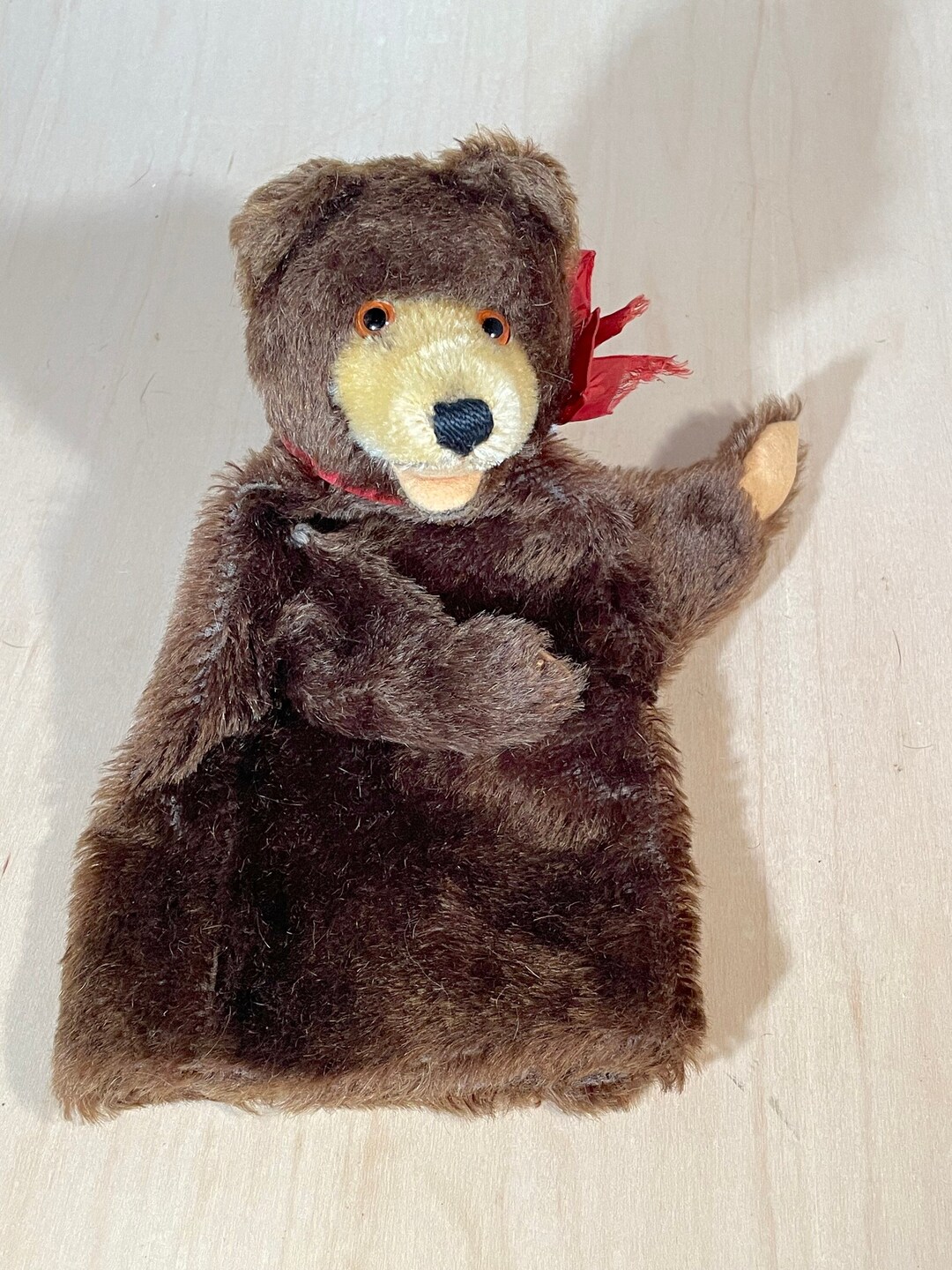 Steiff Teddy Baby Hand Puppet | Vintage Steiff | 1950s Steiff - Etsy