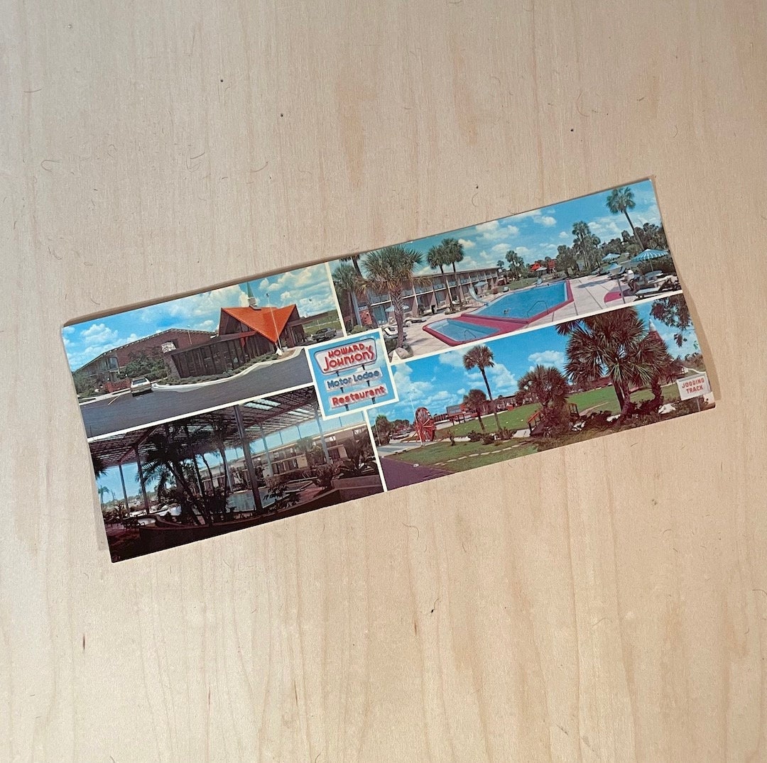 Vintage Howard Johnson's Postcard | Vintage Orlando | Gateway to Disney ...