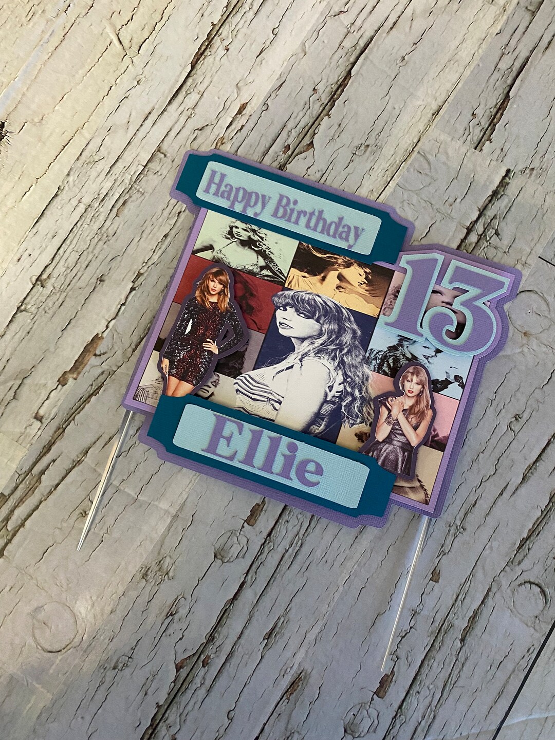 Taylor Swift Birthday Cake Topper and Cupcake Toppers Birthday Decor ...