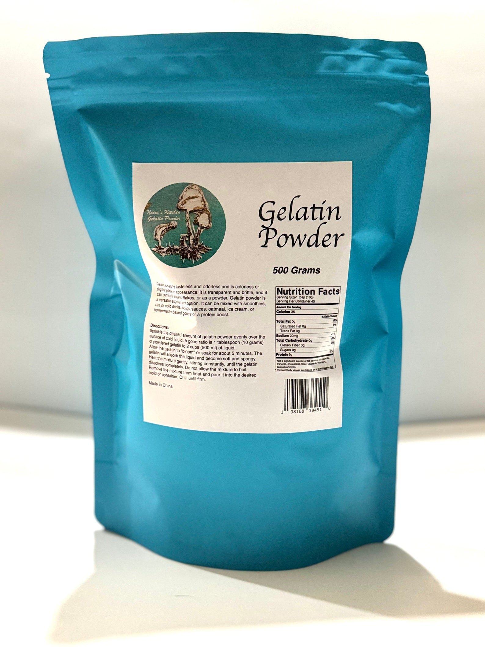 Gelatin Powder Unflavored Culinary 270 Bloom Health Supplement ...