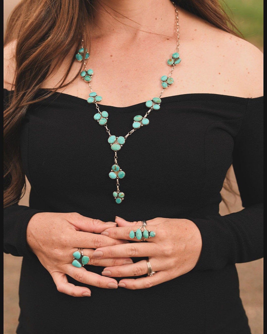 Sonoran Gold Lariat Necklace - Etsy