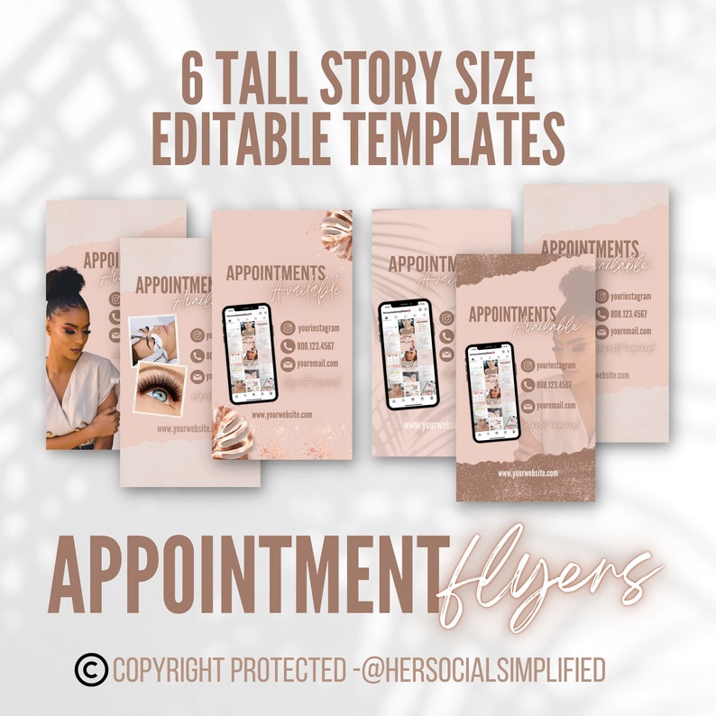 Appointments Available Flyer Social Media Branding Book Now - Etsy