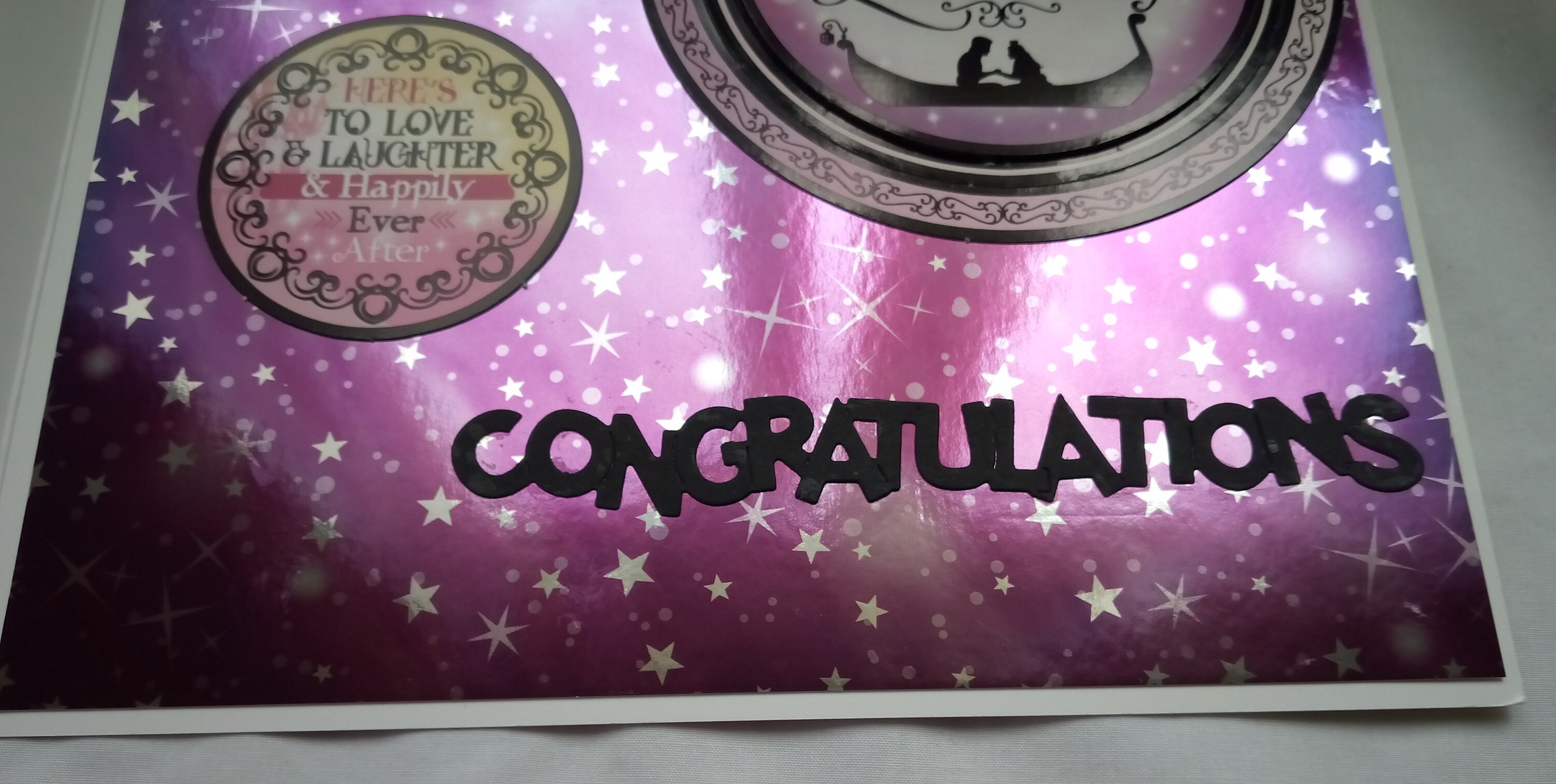 Hand-made Large Square Congratulations Card-love - Etsy