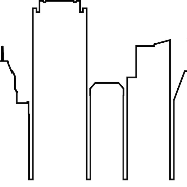 Baltimore Skyline Outline Svg - Etsy