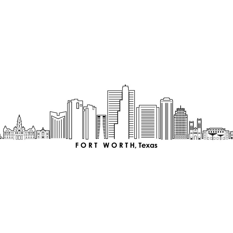 Texas Fort Worth - Etsy