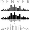 Denver Skyline - Etsy