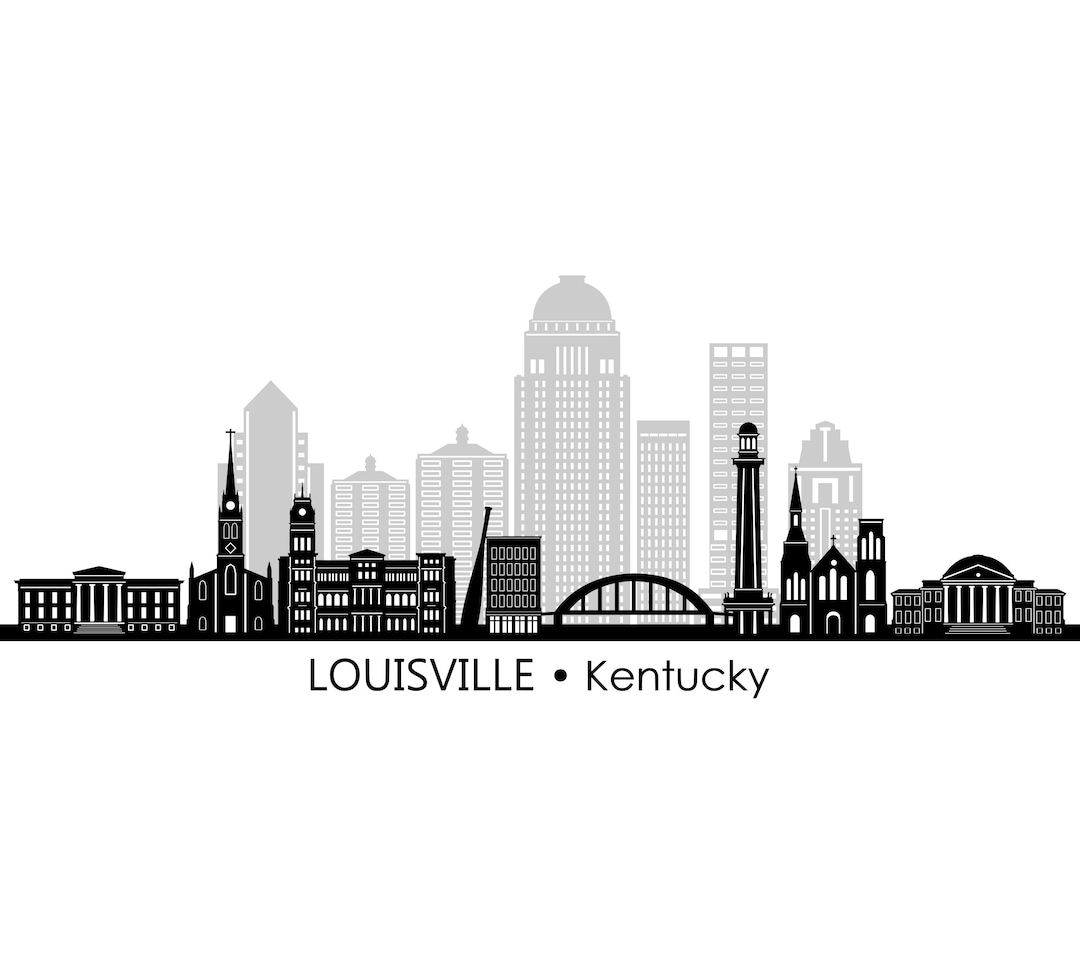 Louisville Skyline Outline