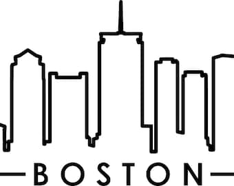 Massachusetts Outline - Etsy