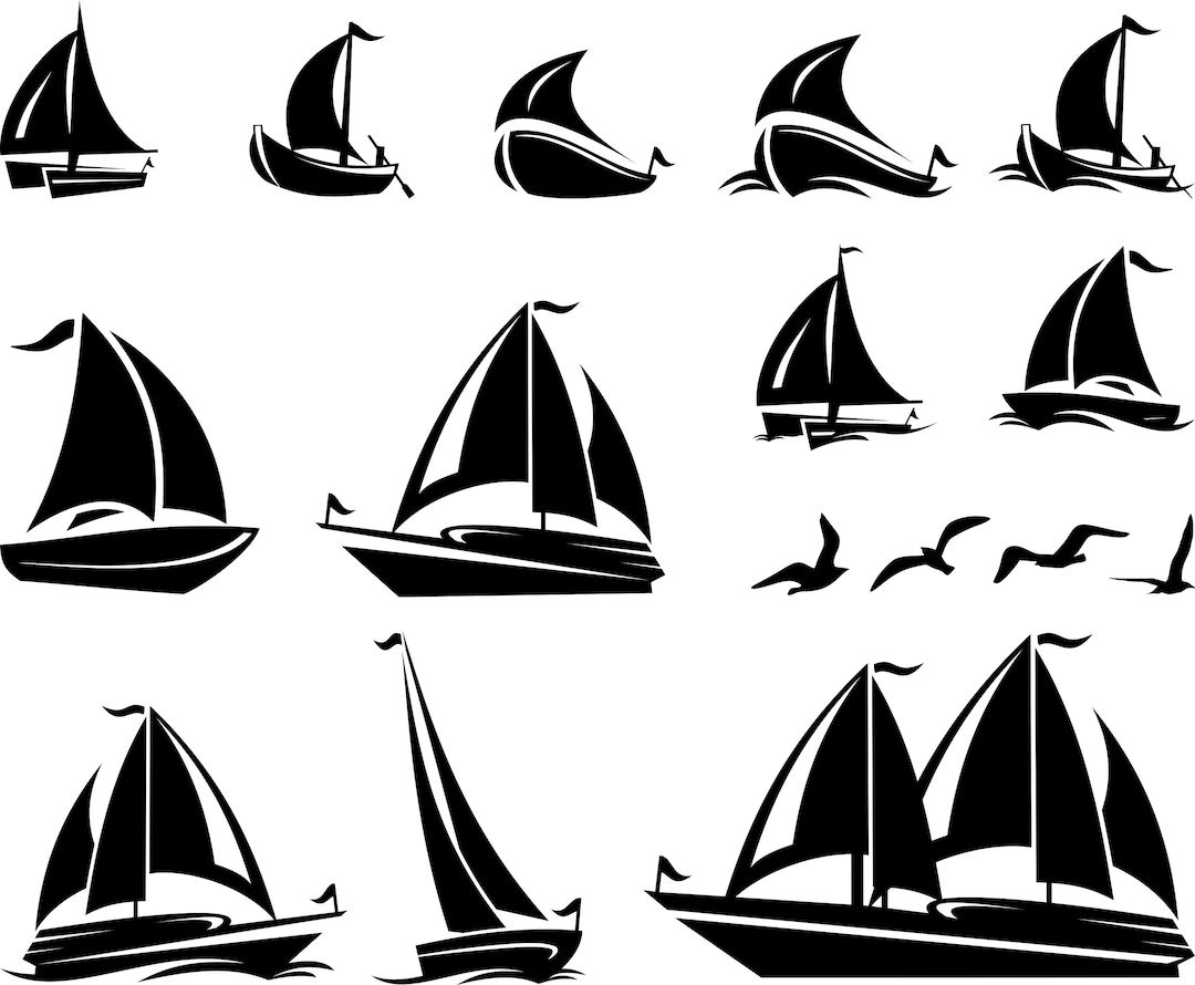 Ship Silhouette Vector