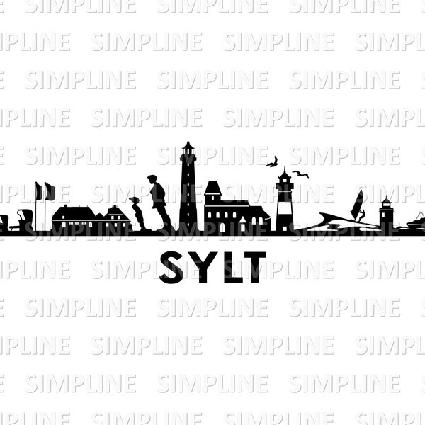 Sylt svg - Etsy.de