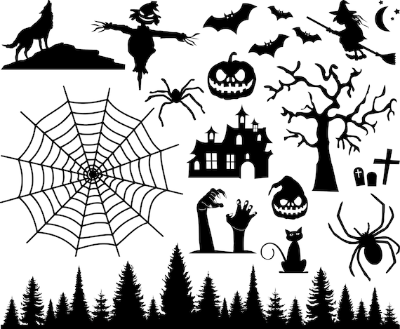 Halloween Silhouet Vector