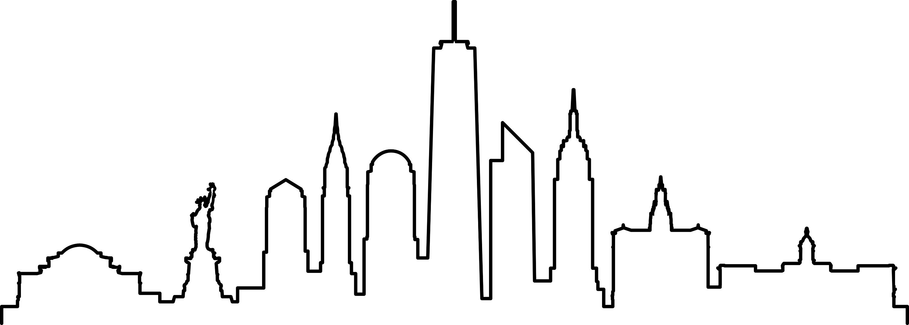 Nyc Skyline Outline