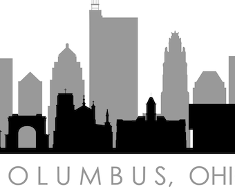 Columbus Outline - Etsy