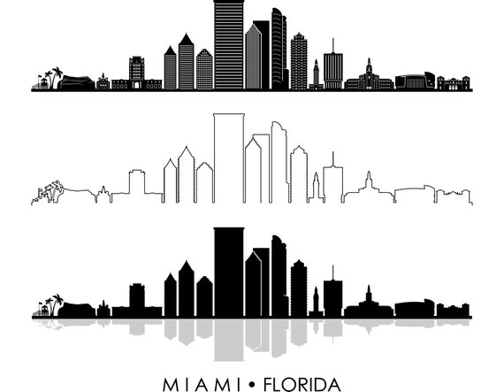 Stencils Vector Miami