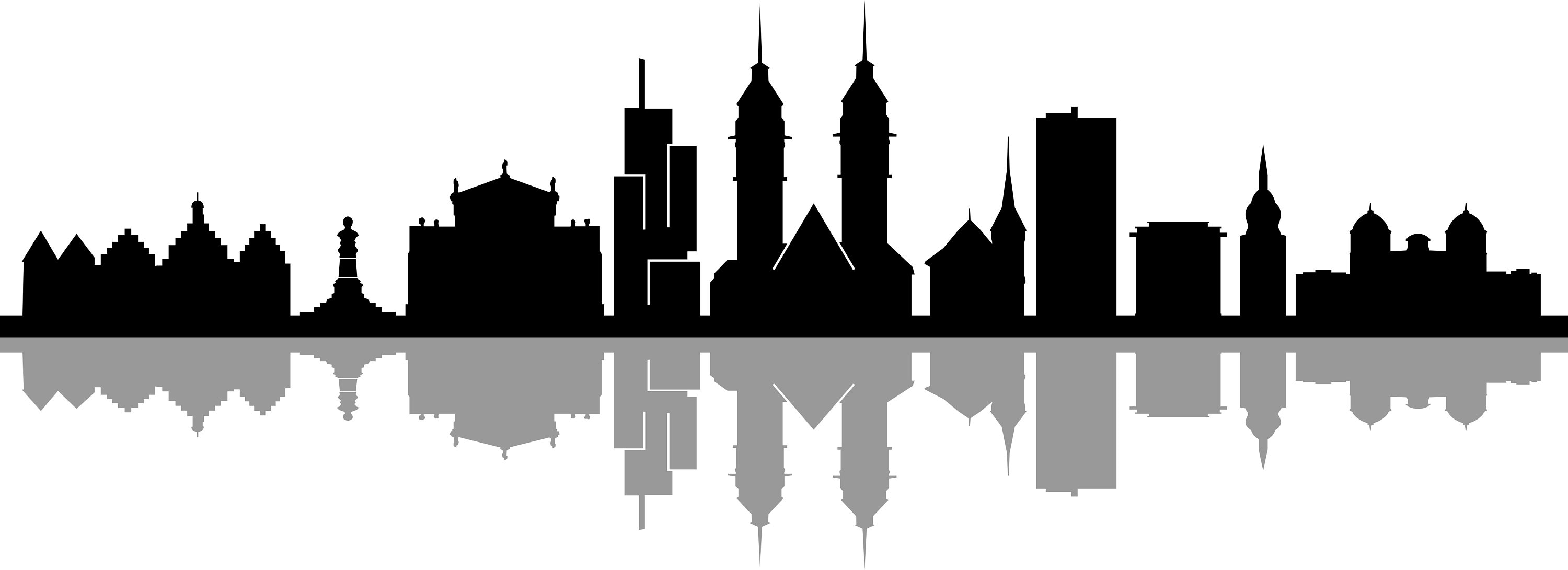 WINTERTHUR SKYLINE Outline Silhouette Vector svg eps jpg png | Etsy