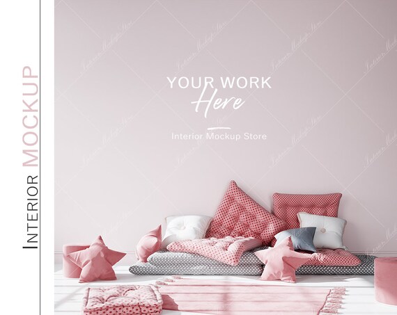 Blank Wall Empty Wall mockup Minimalist mockup Living room | Etsy