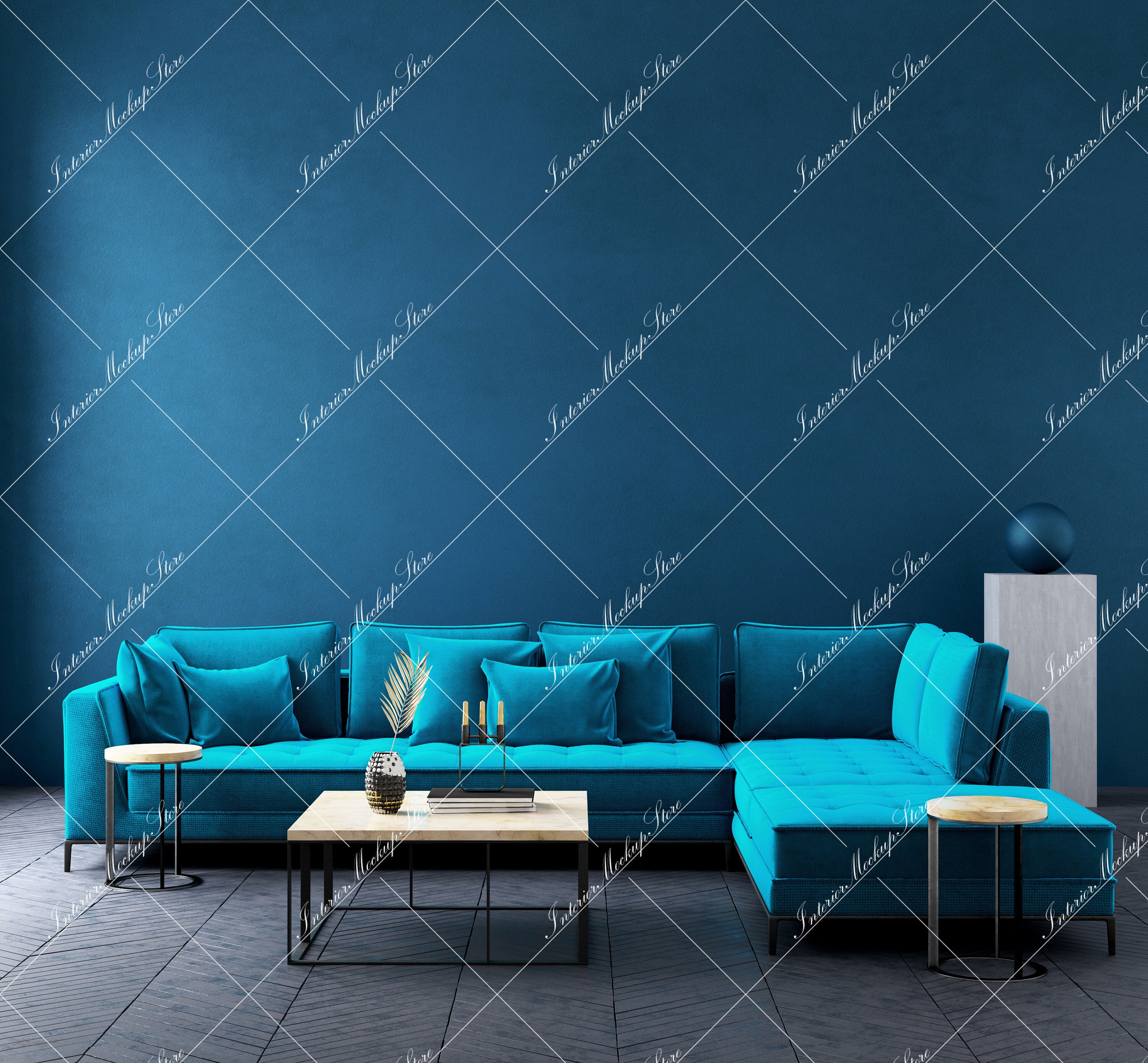 Blank Wall Empty Wall mockup Minimalist mockup Living room | Etsy