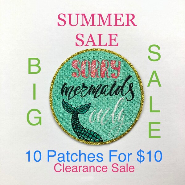 Mermaid Patch - Etsy