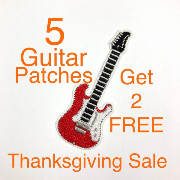Iron on Guitar Patches - Etsy