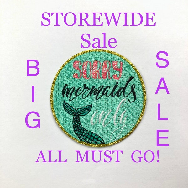 Mermaid Patches Svg - Etsy
