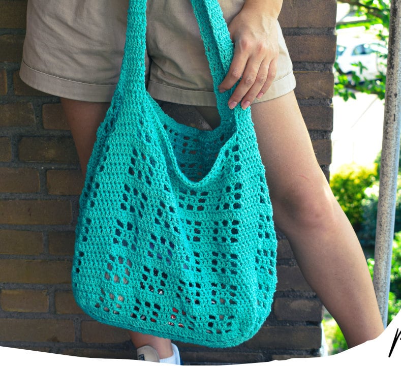 4-in-1 Crochet Bag Pattern Bundle, Market, Tote, Granny, and Tulip (PDF ...