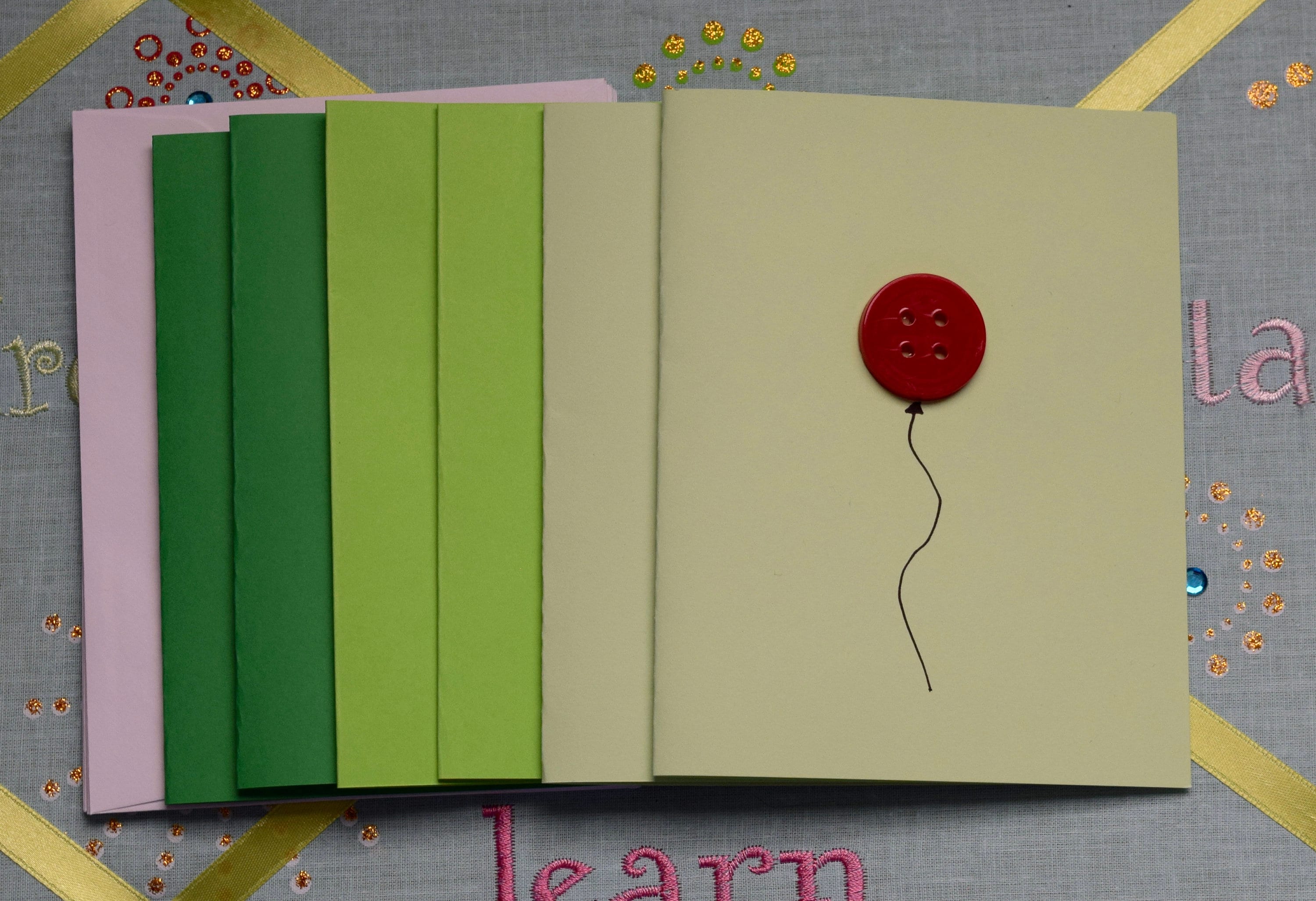Blank Balloon Cards - Etsy