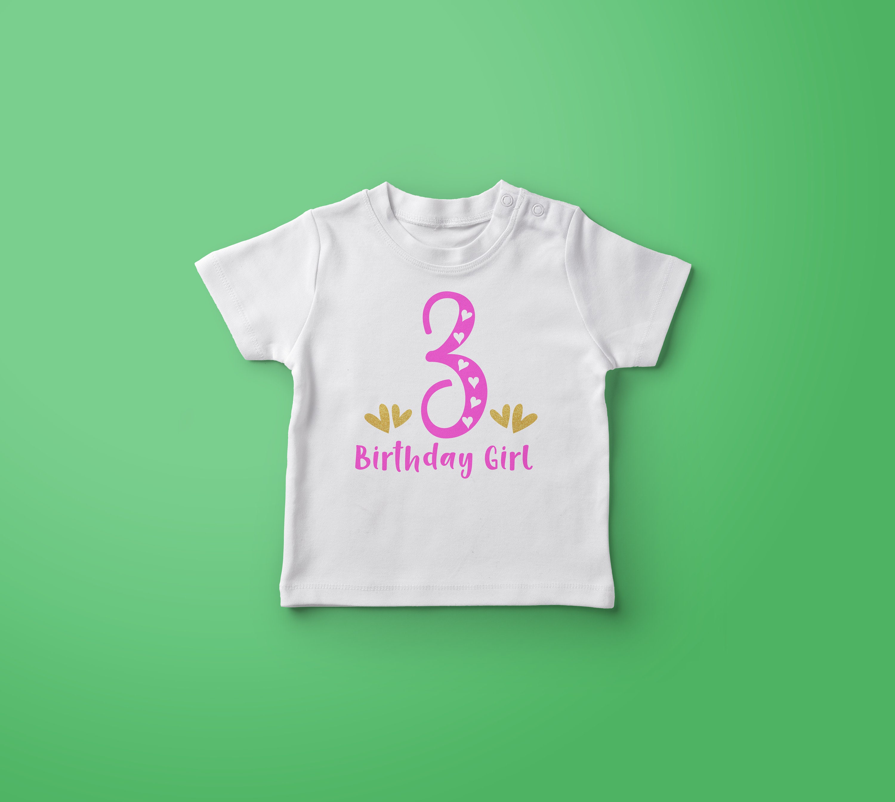 Third Birthday Digital Vector Files in Ai, Svg, Dxf, Jpg, and Png ...