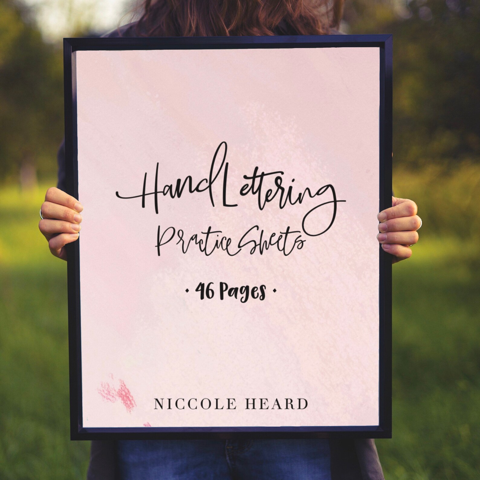 Hand Lettering Practice Workbook, Calligraphy Practice Sheets - Etsy