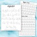 Hand Lettering Practice Workbook, Calligraphy Practice Sheets - Etsy