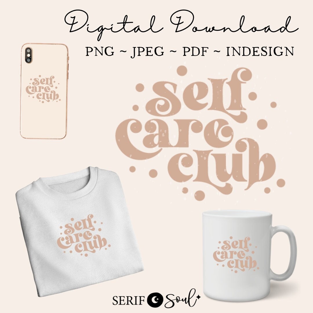 Self Care Club Digital Download - Etsy