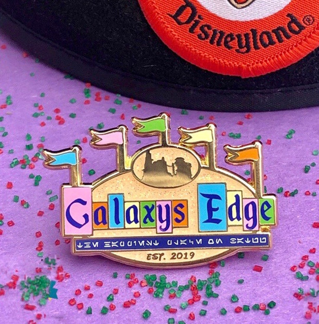 The Edge of the Galaxy Enamel Pin galaxys Edge X Disneyland - Etsy