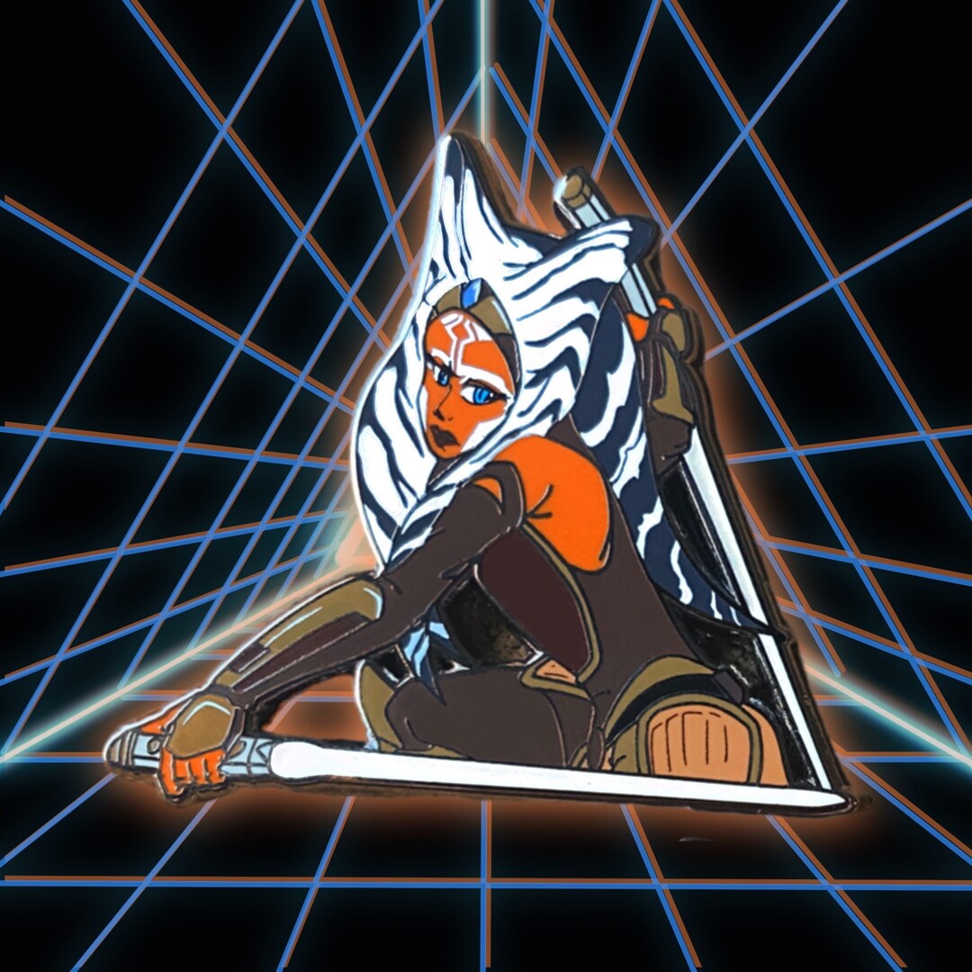 Fulcrum Ahsoka Tano Enamel Pinglow In The Dark Etsy
