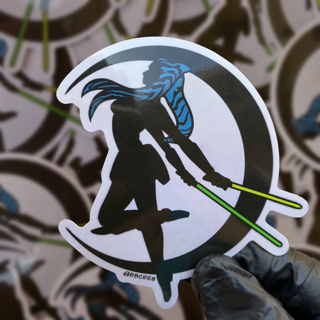 Sailor Guardian Ahsoka Sticker/ahsoka Tano - Etsy