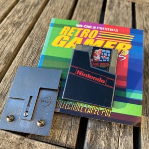 Super Mario Brothers Game Cartridge (slider Pin) - Etsy