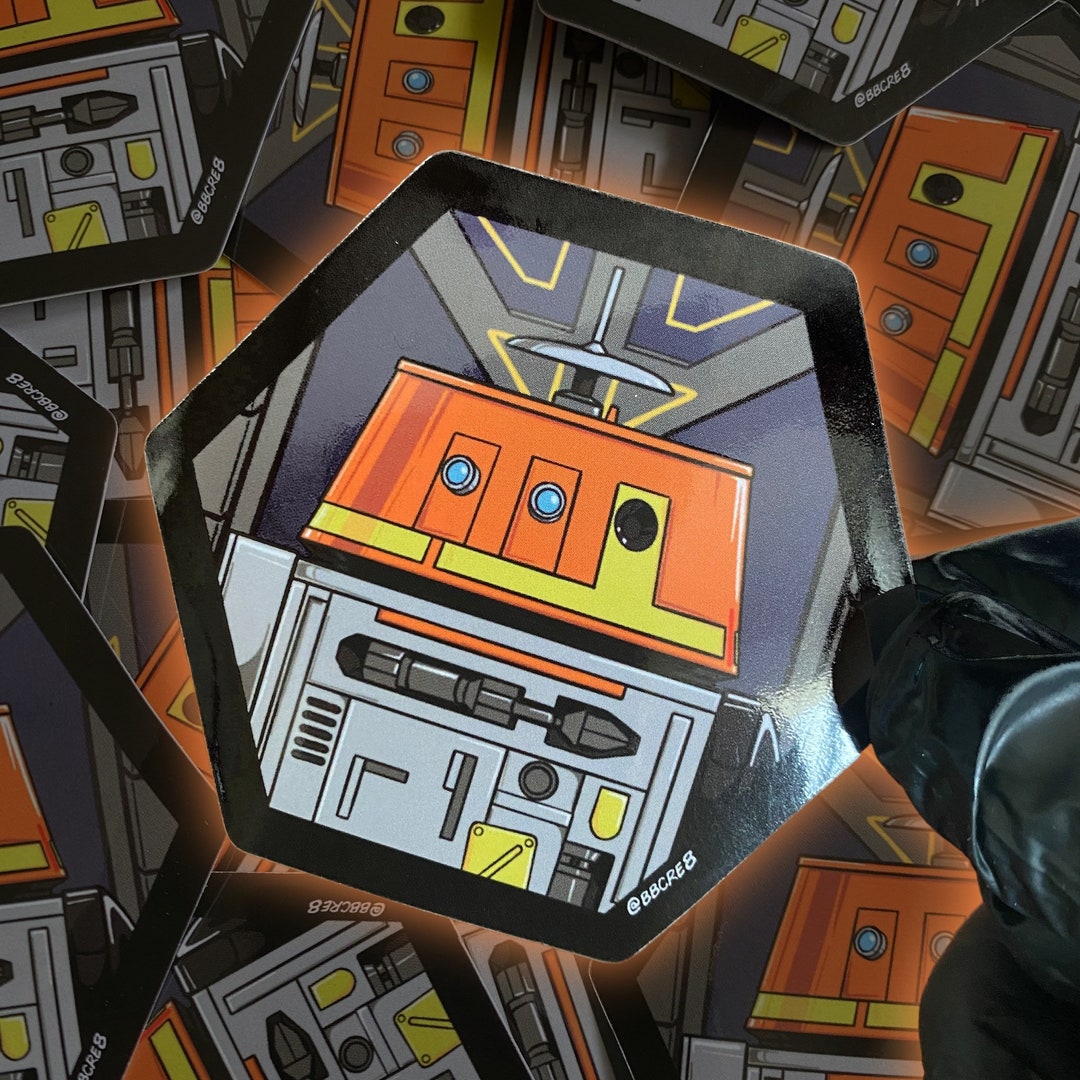 Chopper Hex Vinyl Sticker all Weather Proof Decal - Etsy