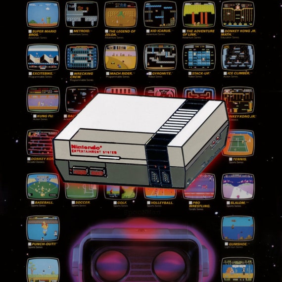 Retro Entertainment System | Etsy