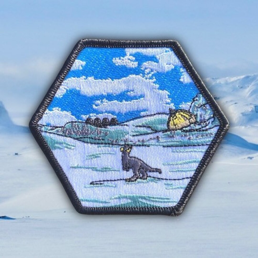 Hoth Hex Embroidered Patch - Etsy