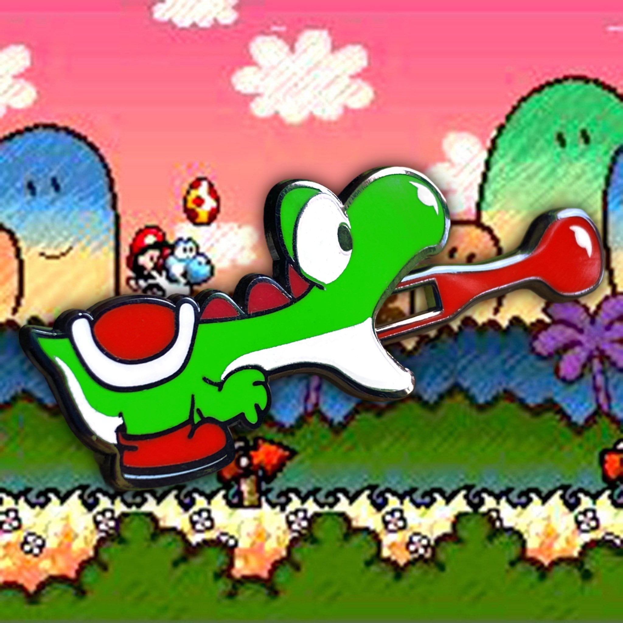 Yoshi Tongue Super Mario World