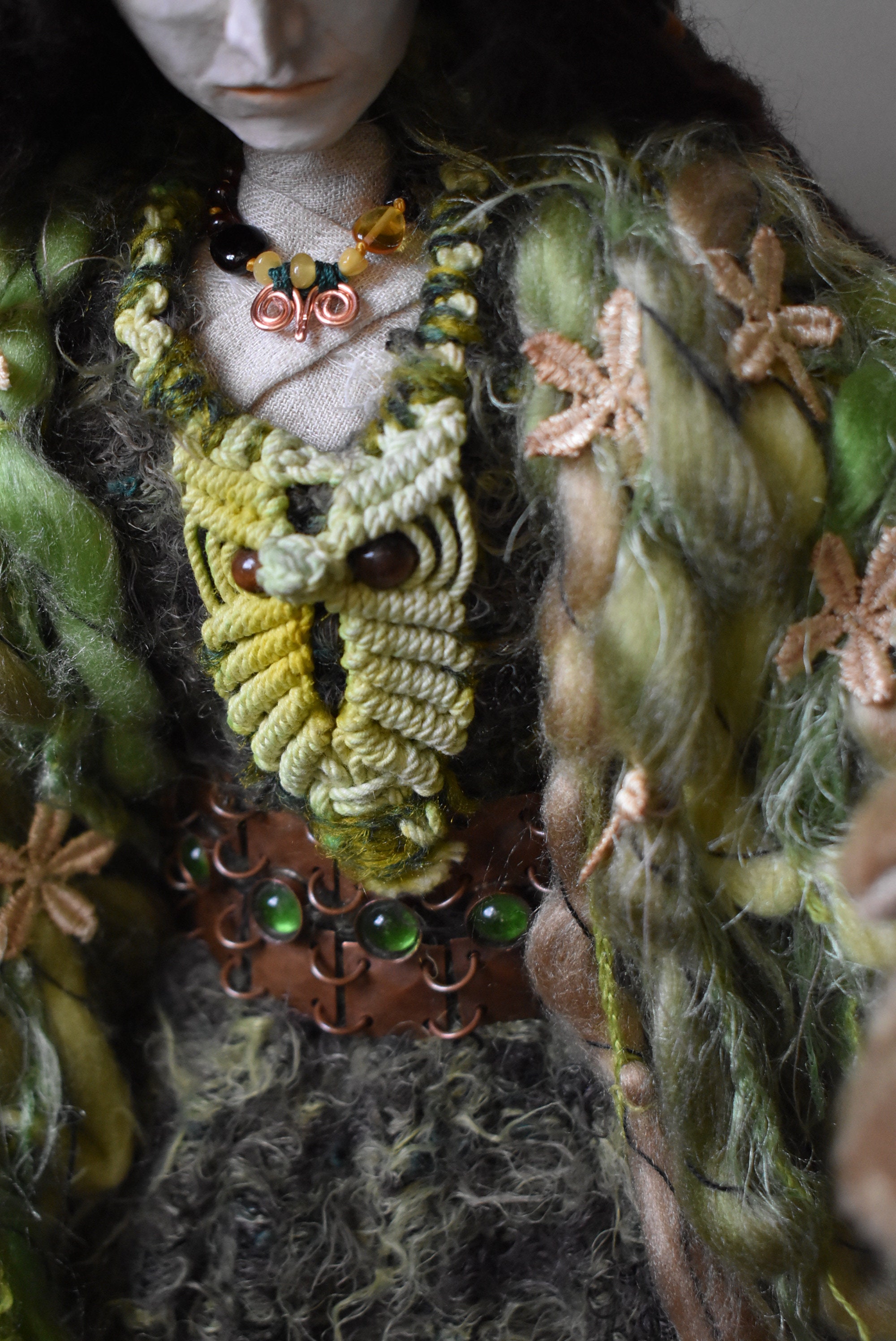 The Lady of the Wood Blodeuwedd OOAK Welsh Mythology, Folklore Inspired ...